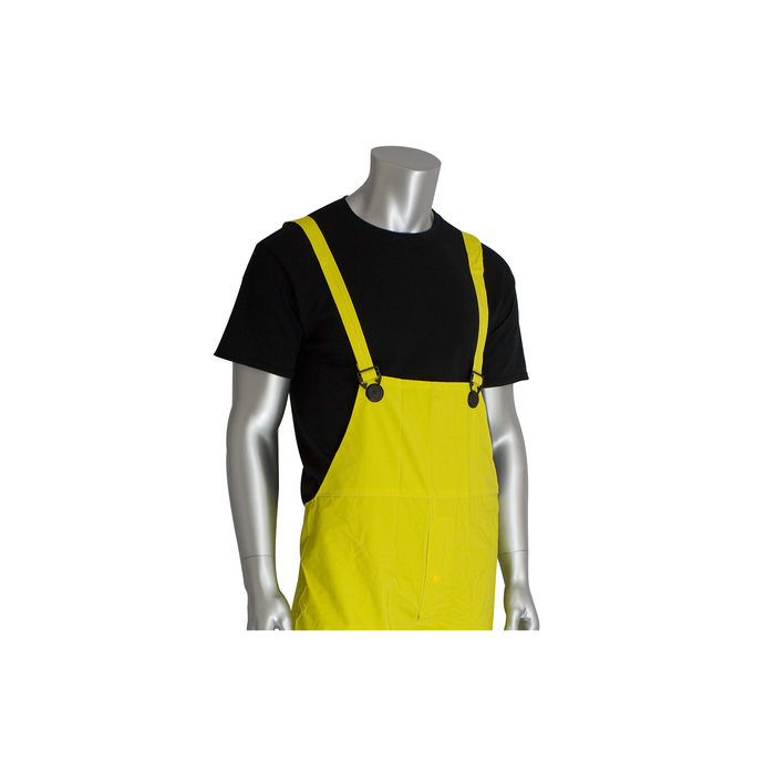 Premium Yellow Bib Overalls 0.35mm - Size XL