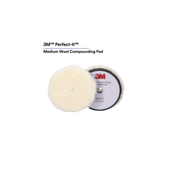 3M Perfect-It Random Orbital Wool Compounding Pad