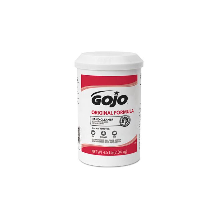 GOJO® ORIGINAL FORMULA Hand Cleaner Creme, Unscented, 4.5 lb, White, 6 ...