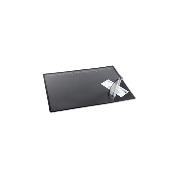 Black Lift-Top Pad Desktop Organizer, 24" x 19"