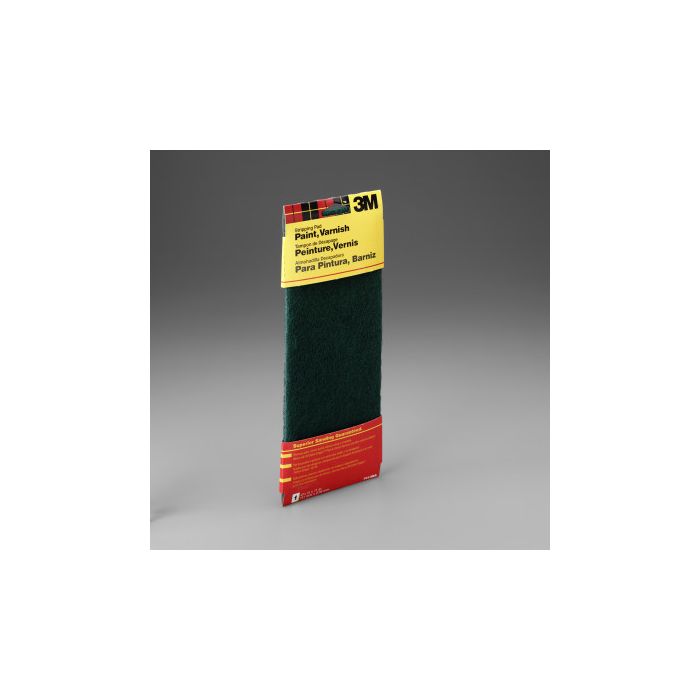 3M Hand Sanding Stripping Pad 7413NA Green Coarse