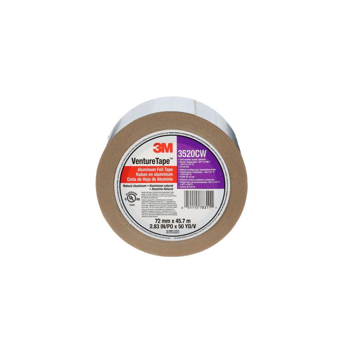 3M Venture Tape Aluminum Foil 3520CW - Heat Shielding