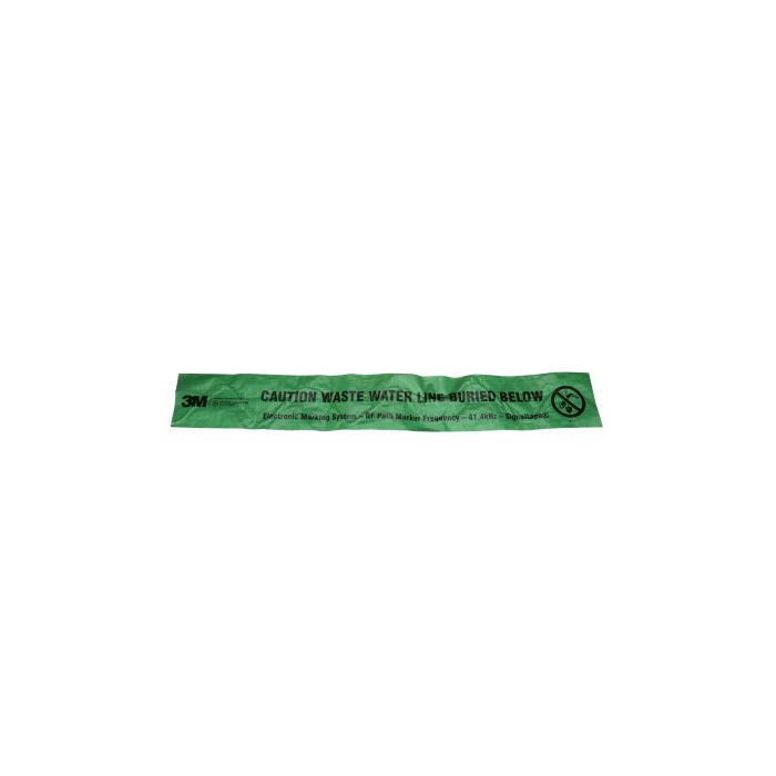 3M EMS Warning Tape 7904-XT Green For Wastewater Lines