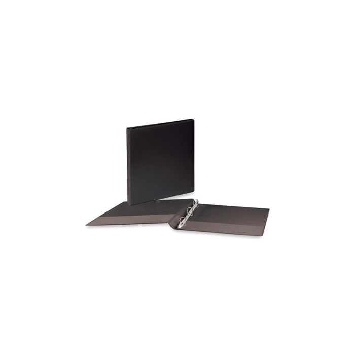 Slant D-Ring View Binder - 0.5" Capacity, Black