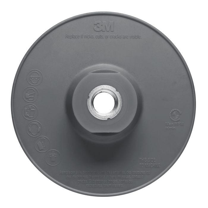 3M™ Ribbed Disc Back-up Pad 11231 - Medium, 4 Inch