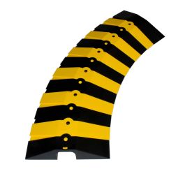 UltraTech Ultra-Sidewinder System with End Caps, Large, Black & Yellow