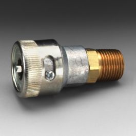 3M Socket W-3182-2, 1/4 in Body, 3/8 in MPT, Schrader