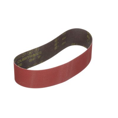 3M™ Cubitron™ II Cloth Belt 984F, 80+ YF-weight, 2 in x 90 in, Film-lok ...