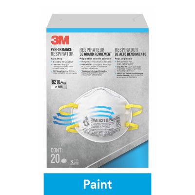 3M™ Performance Disposable Paint Prep Respirator N95 Particulate ...